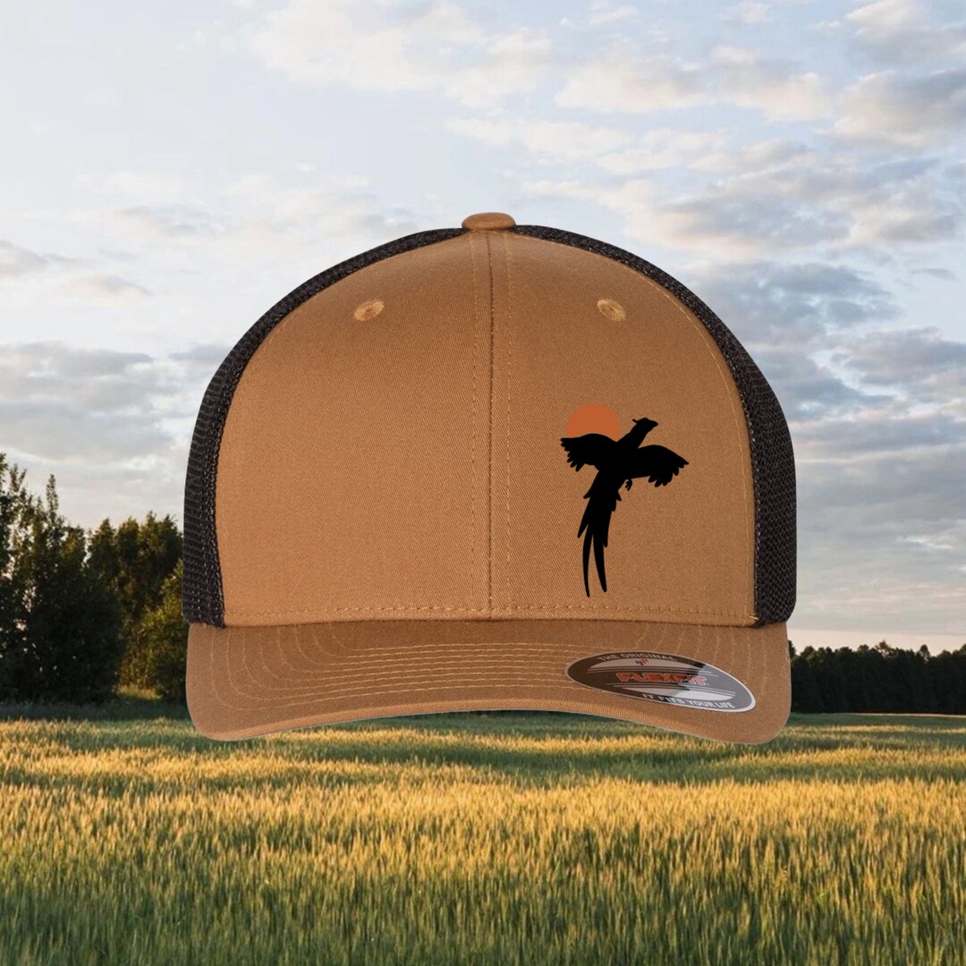 Pheasant Trucker Hat, Pheasant Hat, Trucker Hat, Men's Trucker Hat, 6 ...