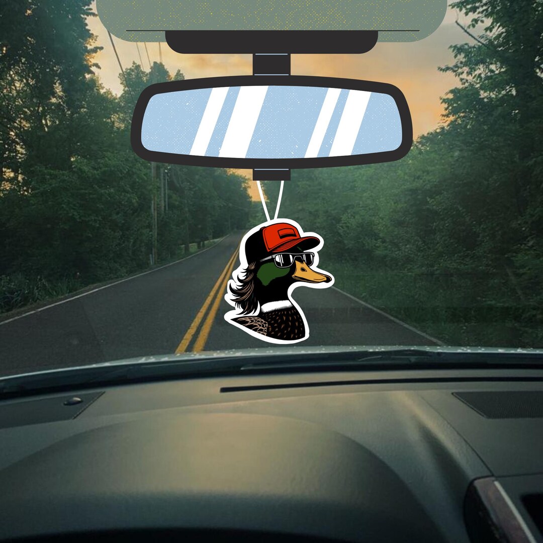 Mullet Mallard Felt Car Air Freshener, Essential Oils Scented - Etsy