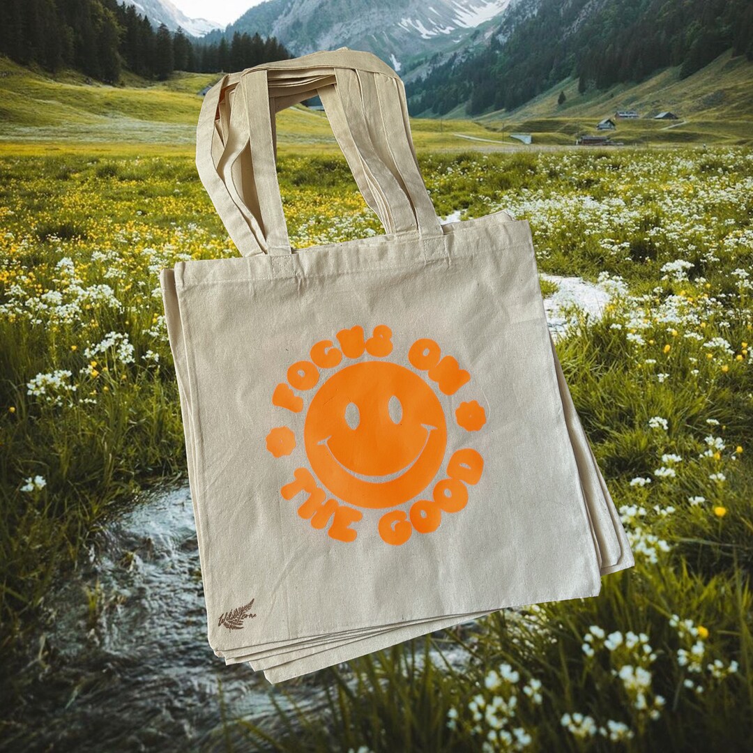Focus on the Good Tote Bag / Cute Tote Bag / Motivational Tote - Etsy