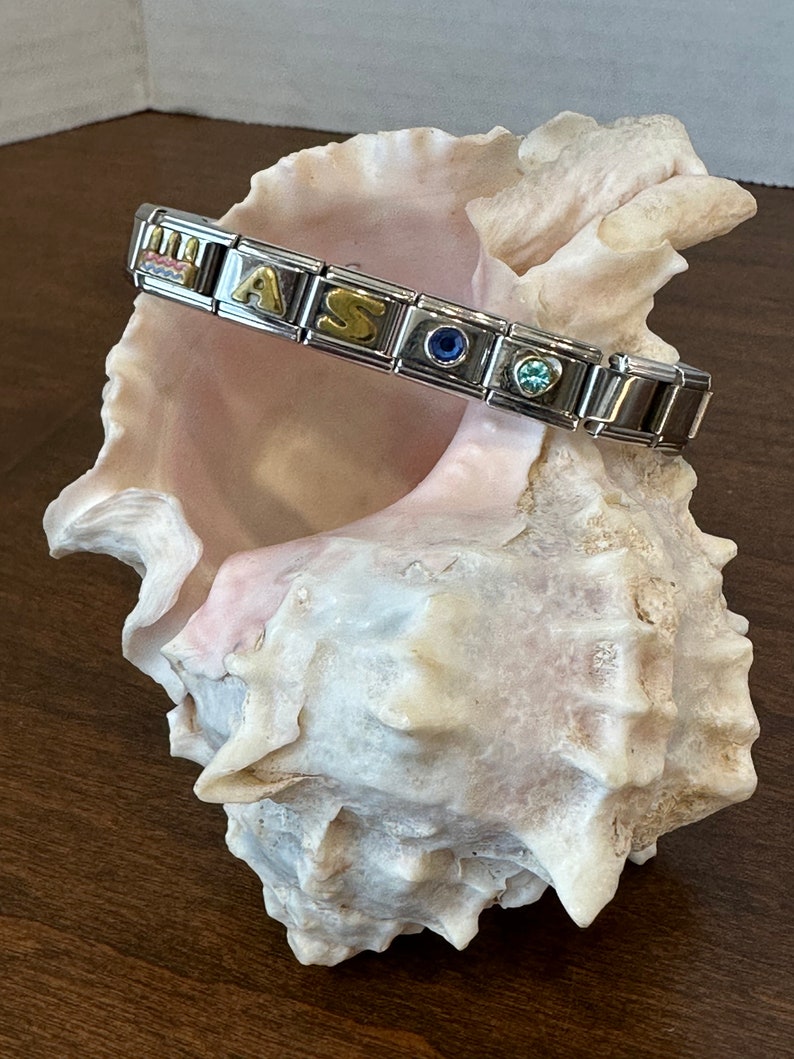 Vintage Italian D'linq Charm Bracelet - Etsy