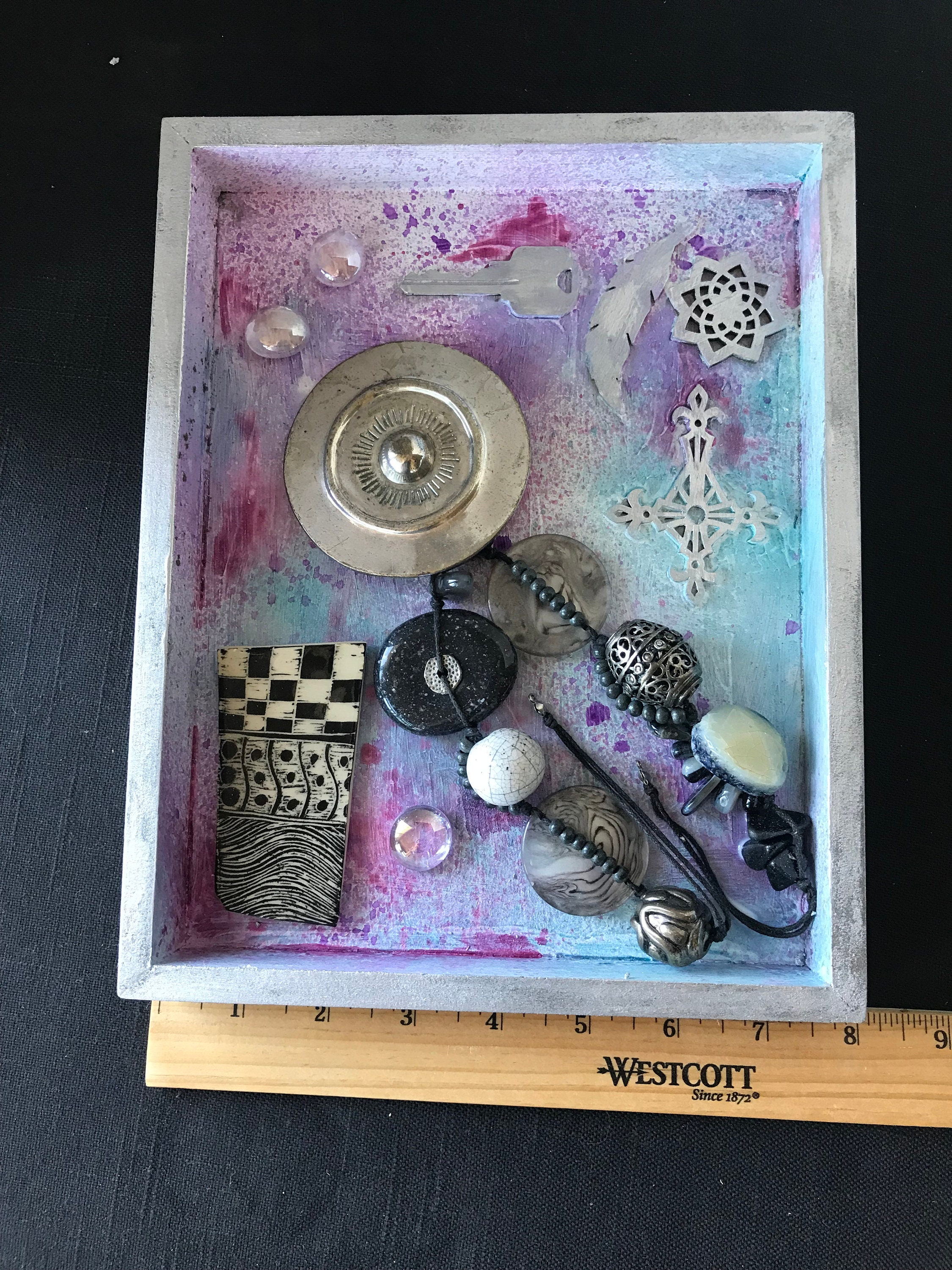 Mixed Media Shadow Box Collage - Etsy