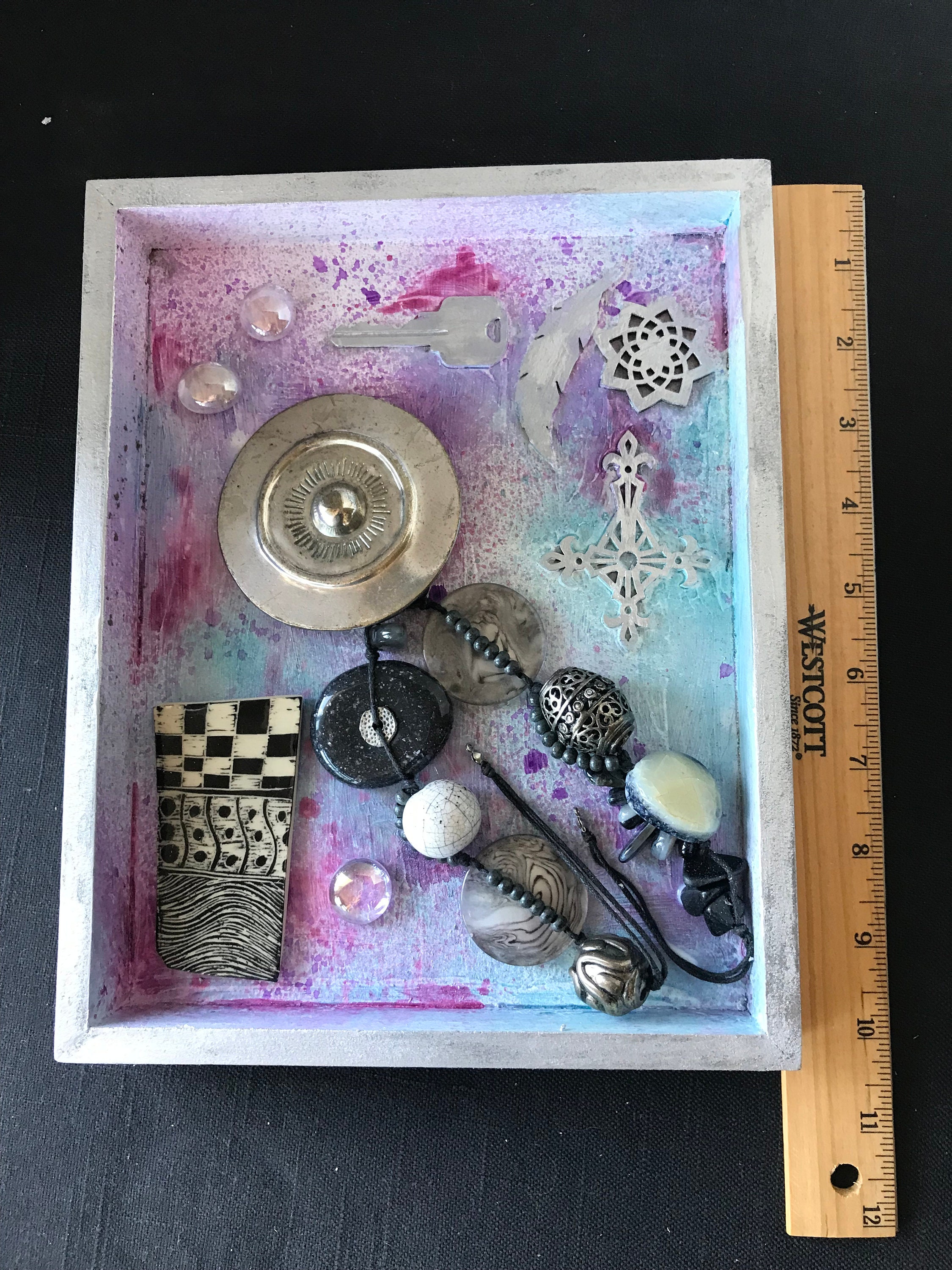 Mixed Media Shadow Box Collage - Etsy