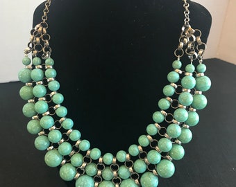 Statement Beaded Necklace | Etsy