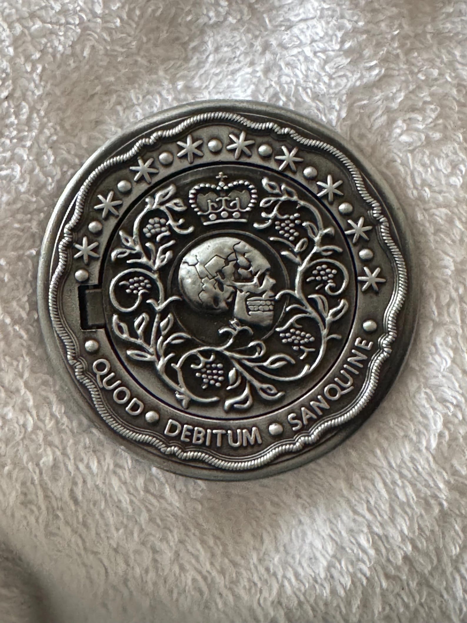 John Wick Blood Oath Marker (silver Finish) - Etsy