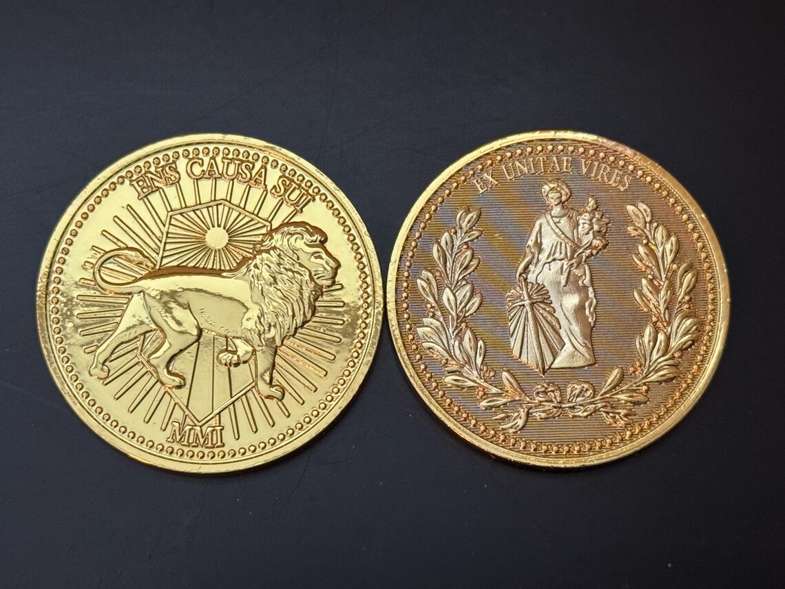 John Wick Continental Gold Coin - Etsy