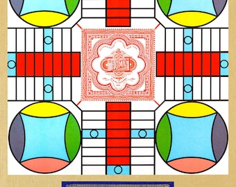 Board Game Parcheesi - Etsy