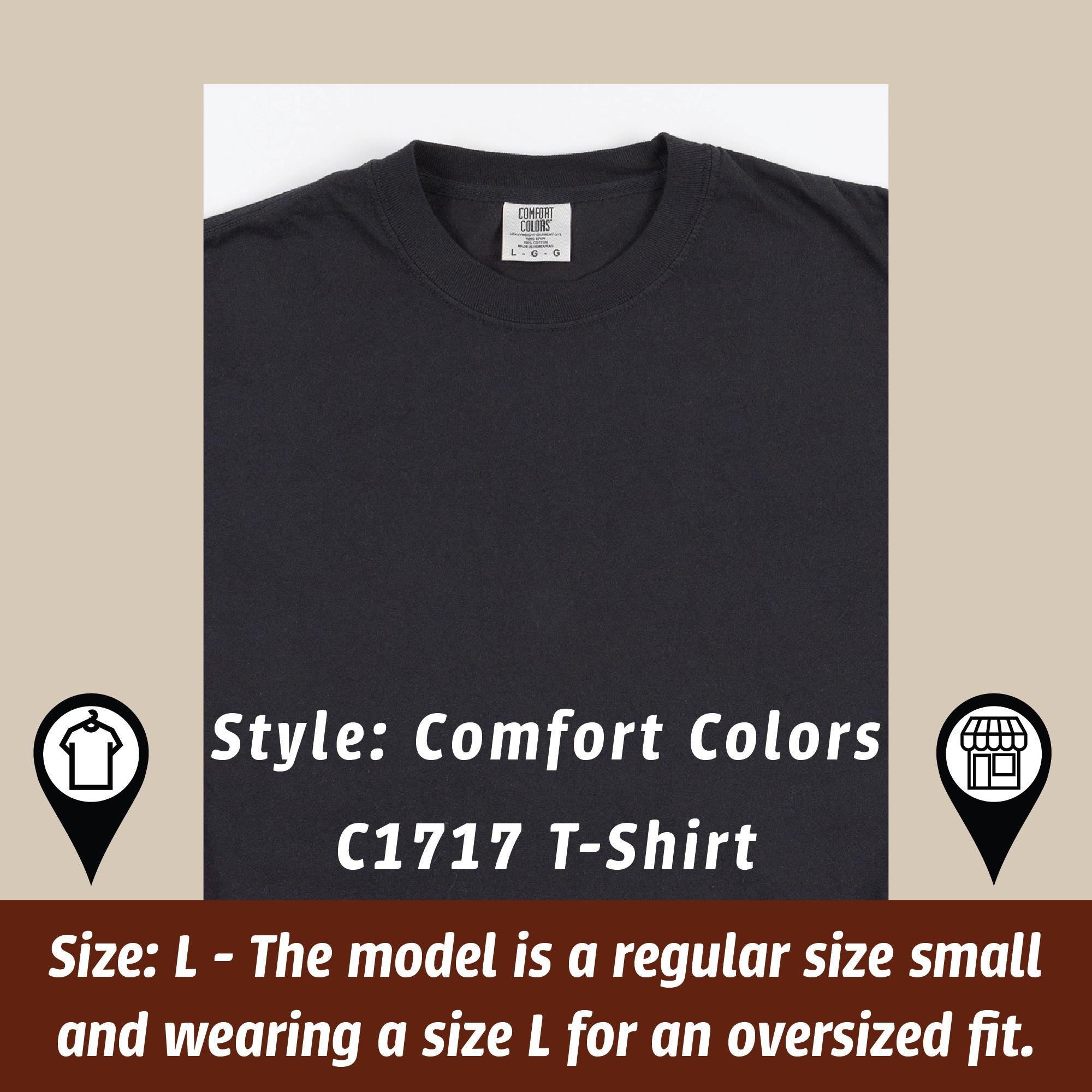 Blossom Comfort Colors T-shirt Mockup: Oversized Fit (digital Download ...