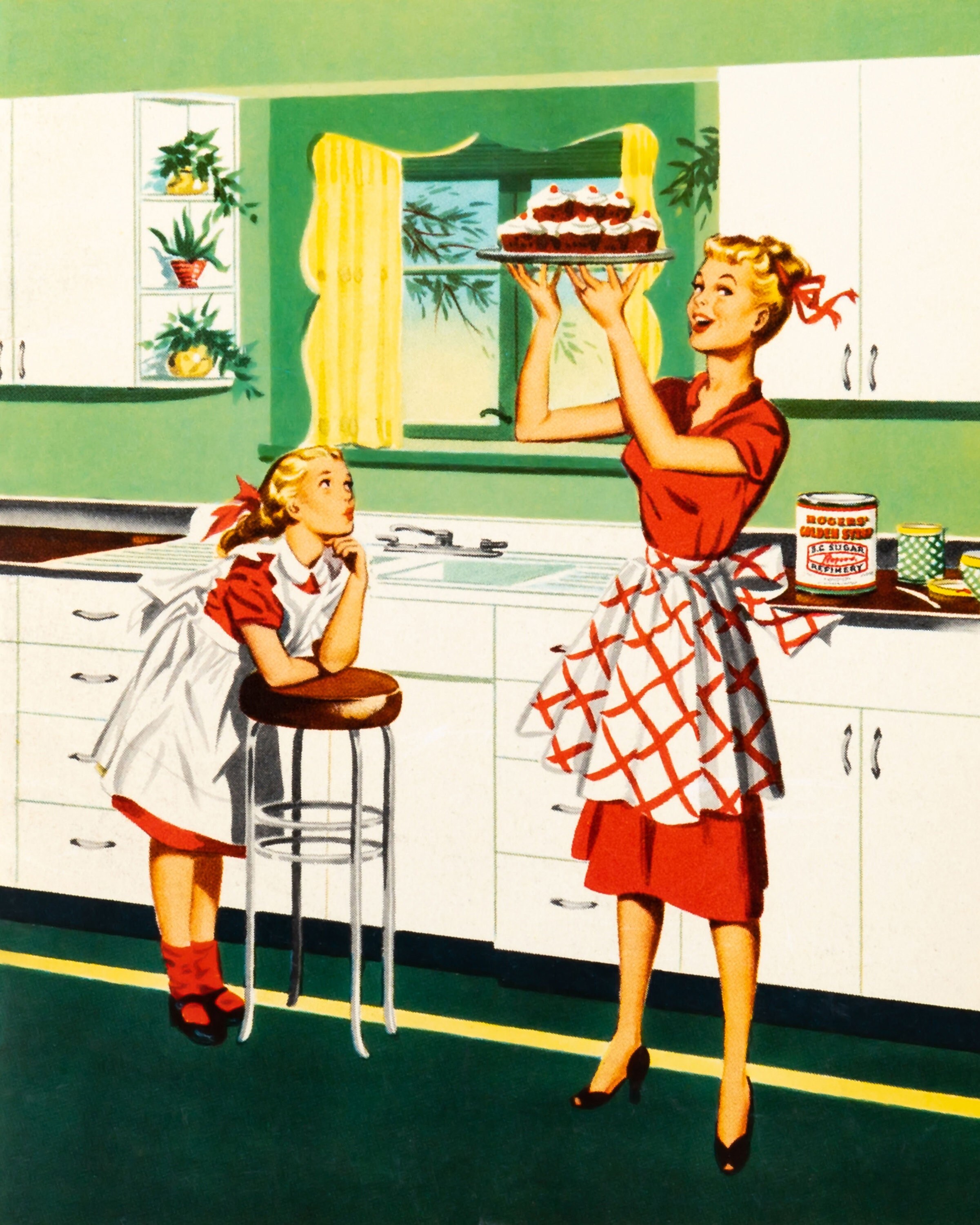 Retro Kitchen Art