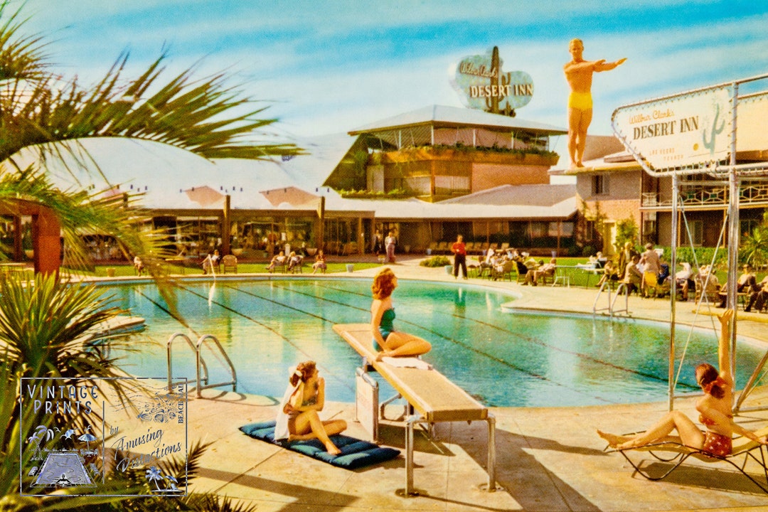 PRINTABLE Beach House Decor, Mid Century Gift, Mcm Pool Party, Mid ...