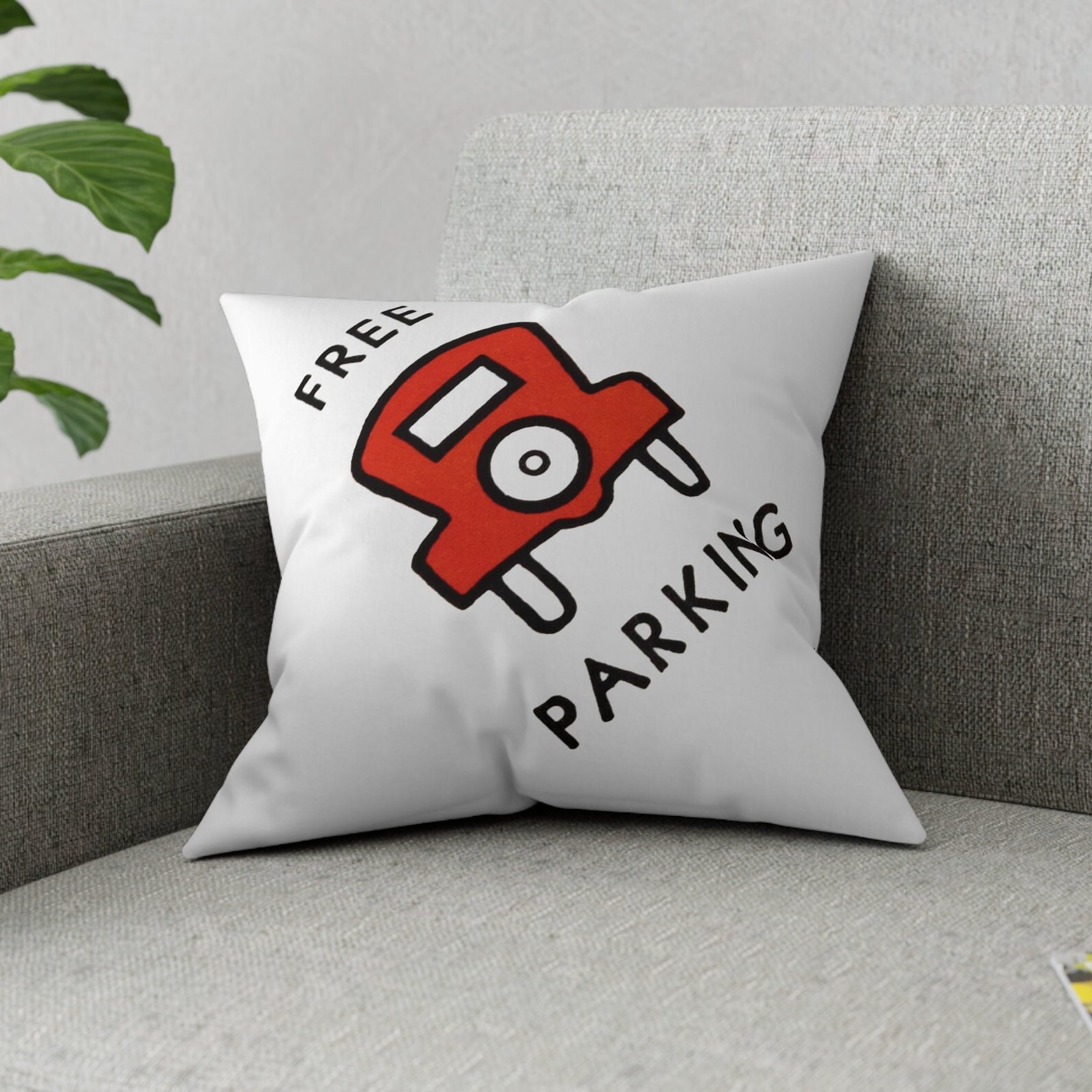 Monopoly Inspired PILLOW, GO, Monopoly Gifts, Unique Gifts, Unique Home ...