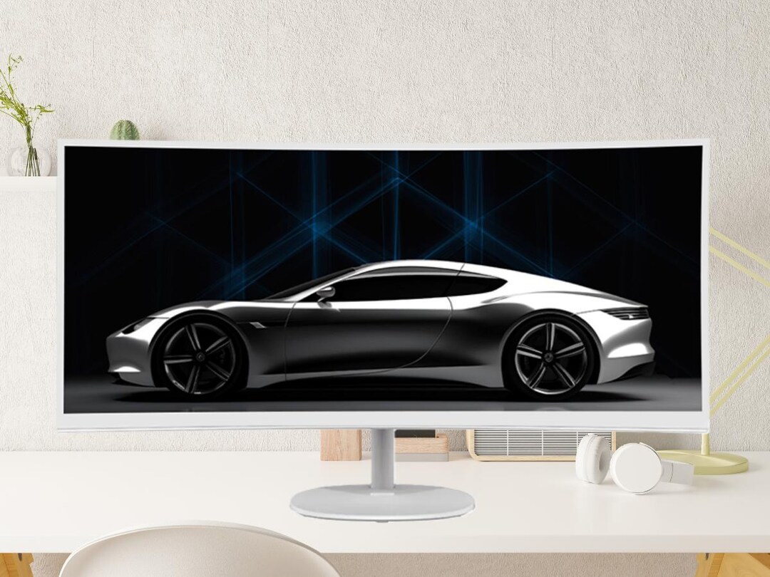 Curved Screen Desktop Wallpaper | Sports Car | Ultrawide 21:9 ...