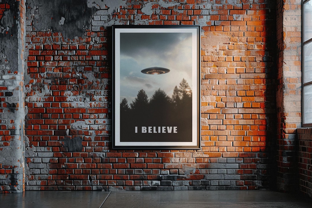 Wall Art | Digital Art | Print for Home | UFO | UAP | Wall Décor - Etsy