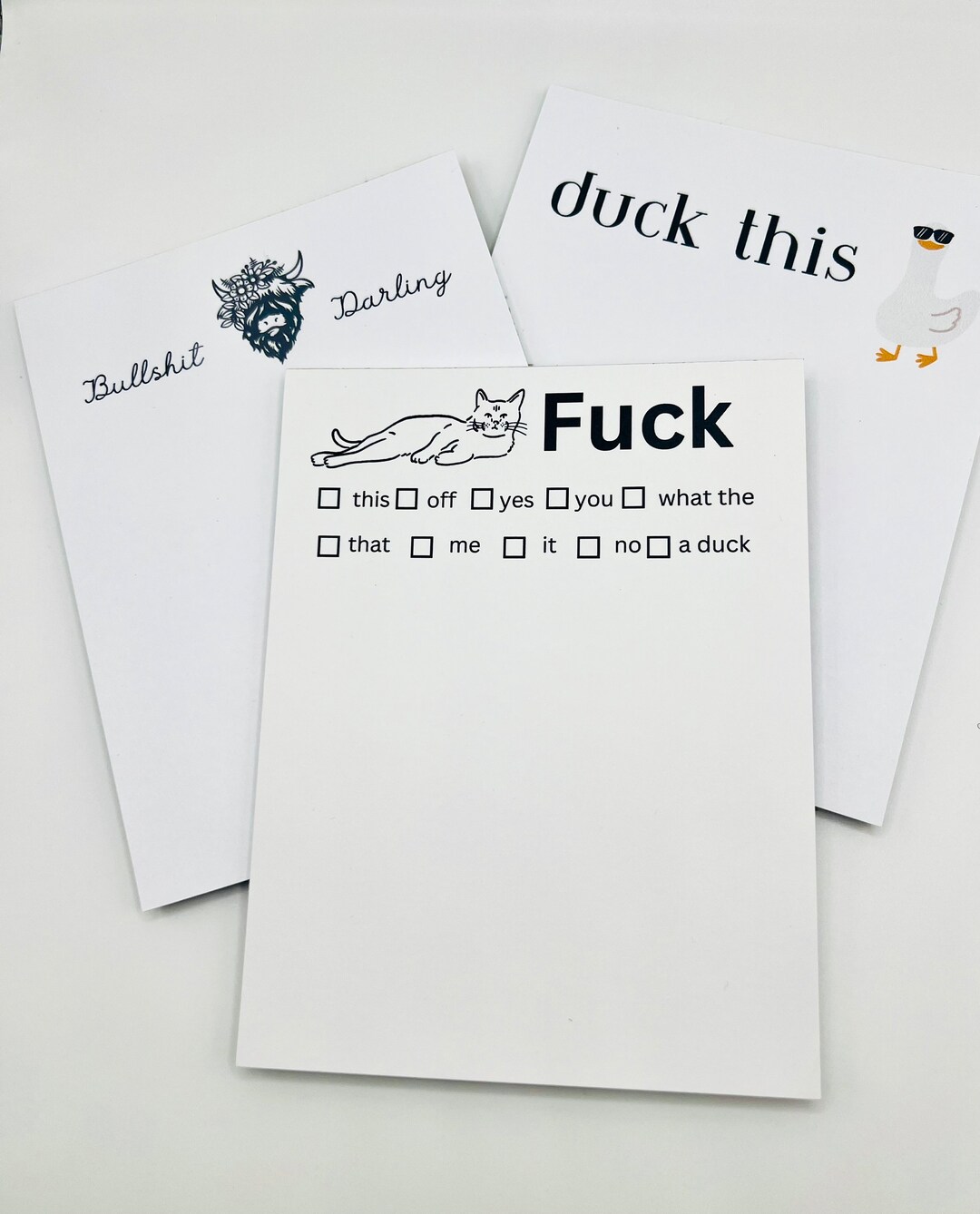 Funny Note Pad Fuck off Notes 2023 Funny Checklist Gift - Etsy