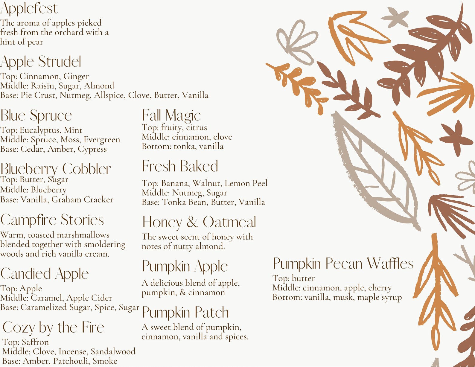 Wax Melt Sample Packs Autumn Leaves Shaped Fall Scented Wax - Etsy