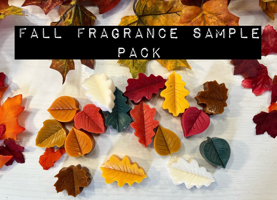 Wax Melt Sample Packs| Autumn Leaves Shaped Fall Scented Wax Melts ...