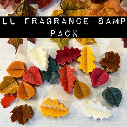 Wax Melt Sample Packs Autumn Leaves Shaped Fall Scented Wax - Etsy