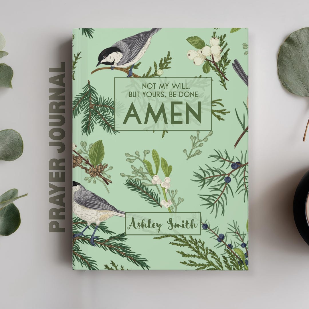 Personalized Devotional Notebook, Custom Prayer Journal, Bible Study ...