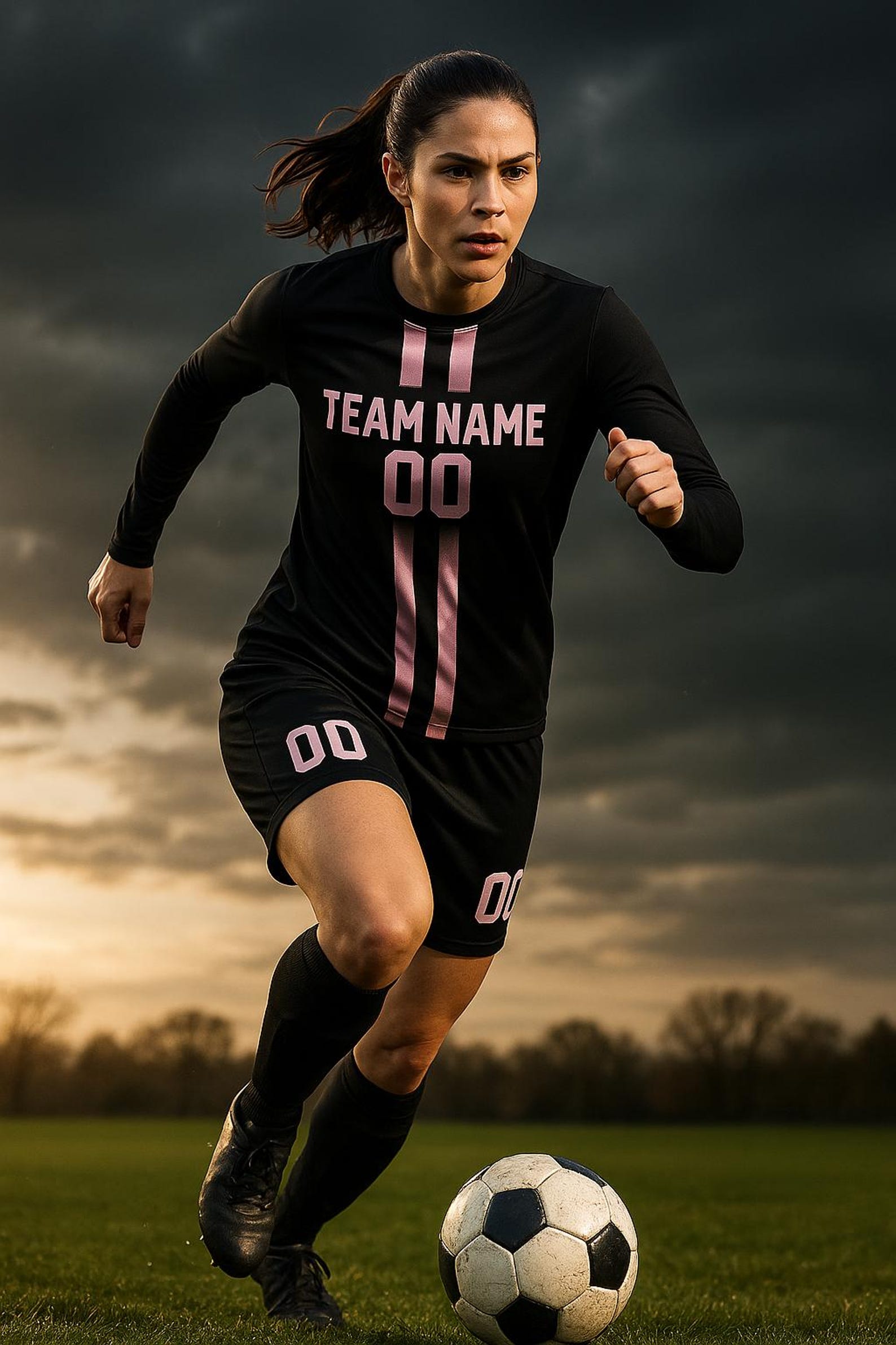 Custom Soccer Jersey Pink,personalized Sublimation Soccer Jersey,soccer ...