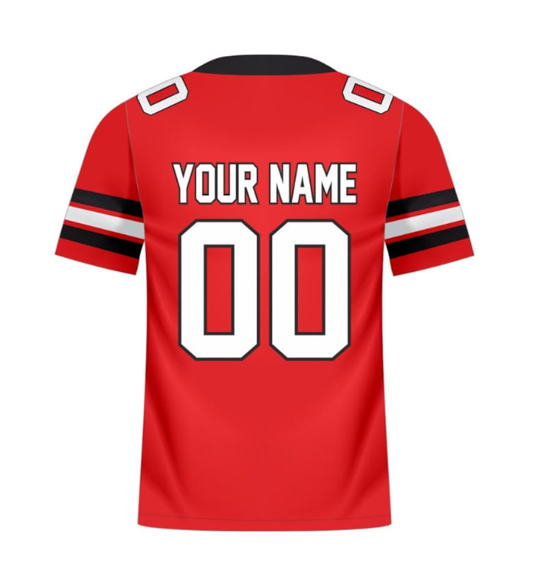 Customized Football Jersey, Personalized Football Jersey, Custom Team ...