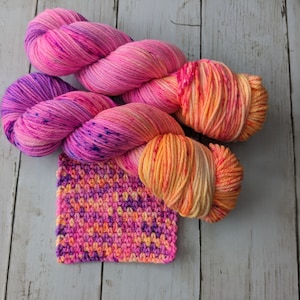 Island Sunset | MADE TO ORDER | Hand Dyed Yarn, Indie Dyed Yarn, Sock ...