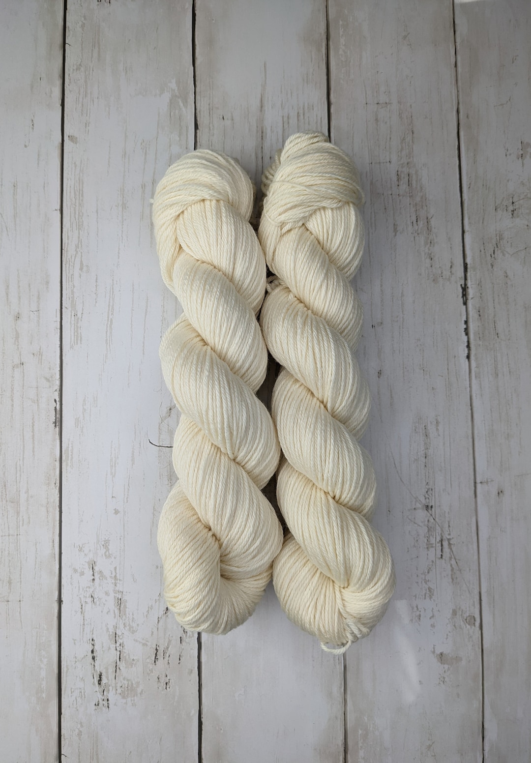 Cream | MADE TO ORDER | Hand Dyed Yarn, Indie Dyed Yarn, Sock Yarn ...