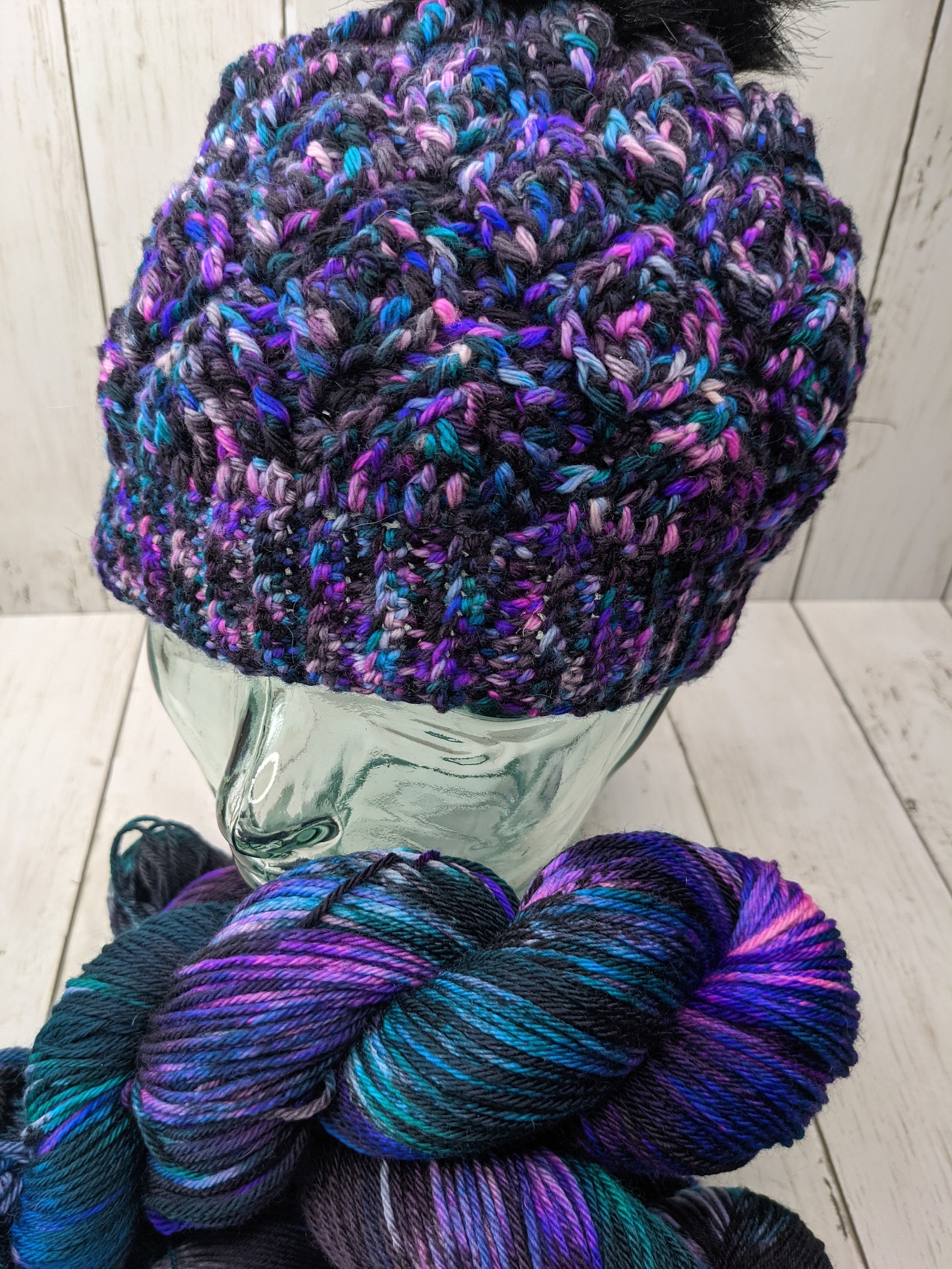 Galaxy MADE TO ORDER Hand Dyed Yarn Indie Dyed Yarn Sock - Etsy