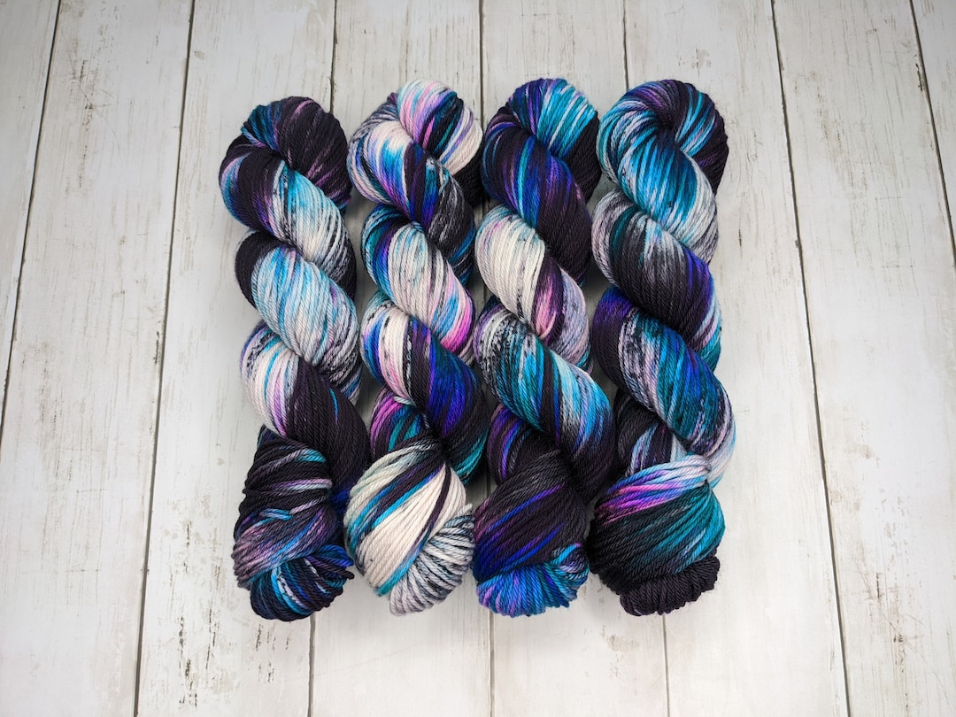 Galaxy | MADE TO ORDER | Hand Dyed Yarn, Indie Dyed Yarn, Sock Yarn ...