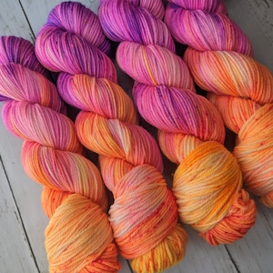 Island Sunset | MADE TO ORDER | Hand Dyed Yarn, Indie Dyed Yarn, Sock ...