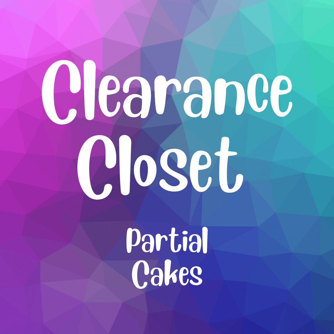 Clearance Closet PARTIAL CAKES