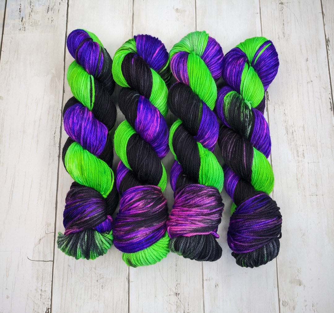 Haunted Halloween | MADE TO ORDER | Hand Dyed Yarn, Indie Dyed Yarn ...
