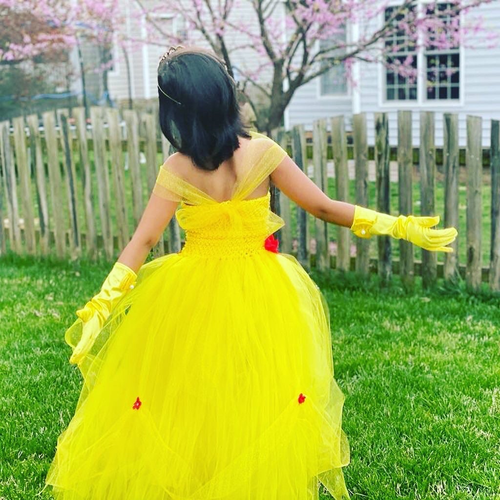 Beautiful Princess Belle Tutu Dress for Girl Kids - Etsy