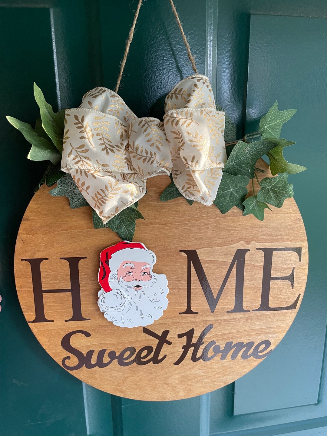 Welcome Sign With Interchangeable Pieces for the Season - Etsy