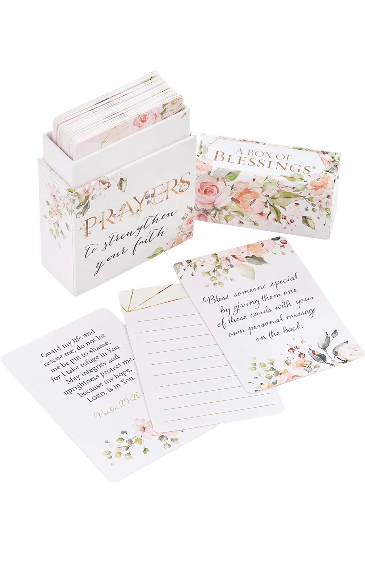 50 Watercolor Prayer Cards, Bible Verse Cards, Inspirational Cards ...