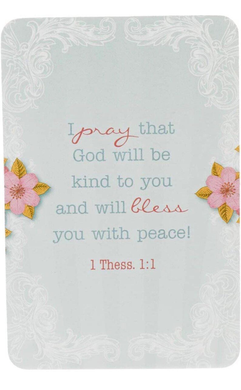 50 Watercolor Prayer Cards, Bible Verse Cards, Inspirational Cards ...