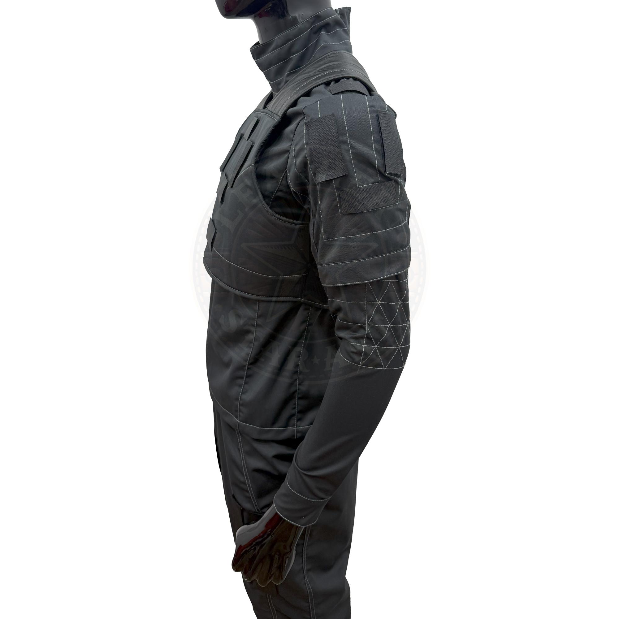 Dark Gray Flight Suit Flak Vest – Bounty Hunter Cosplay Suit Soft Parts ...