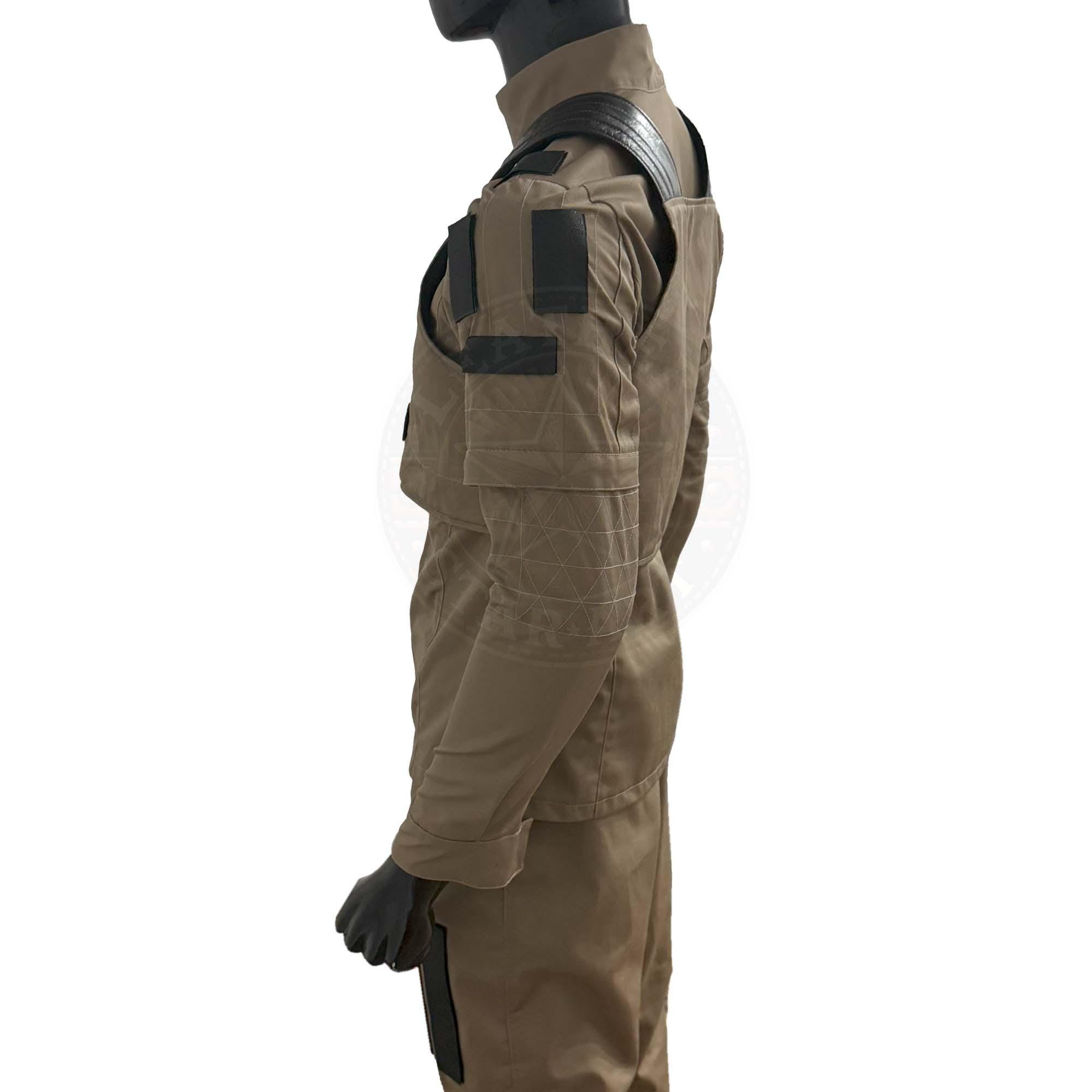 Tan Flight Suit – Custom 3-piece Soft Parts Set | Undersuit Shirt ...