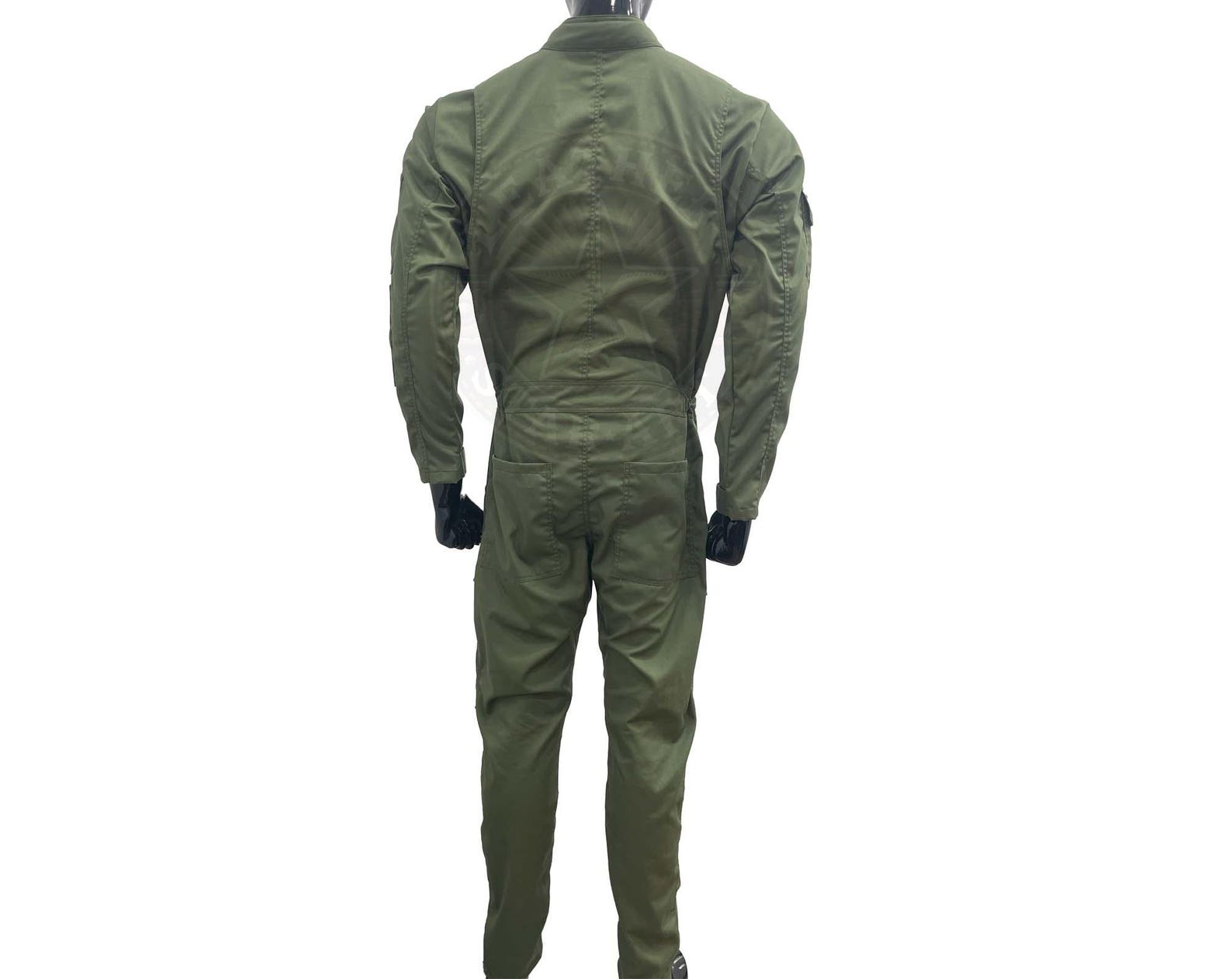 Customizable Olive Green Flight Suit – Bounty Hunter Cosplay Outfit ...