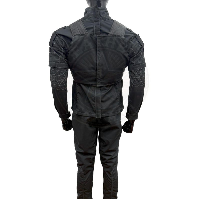 Dark Gray Flight Suit Flak Vest – Bounty Hunter Cosplay Suit Soft Parts ...