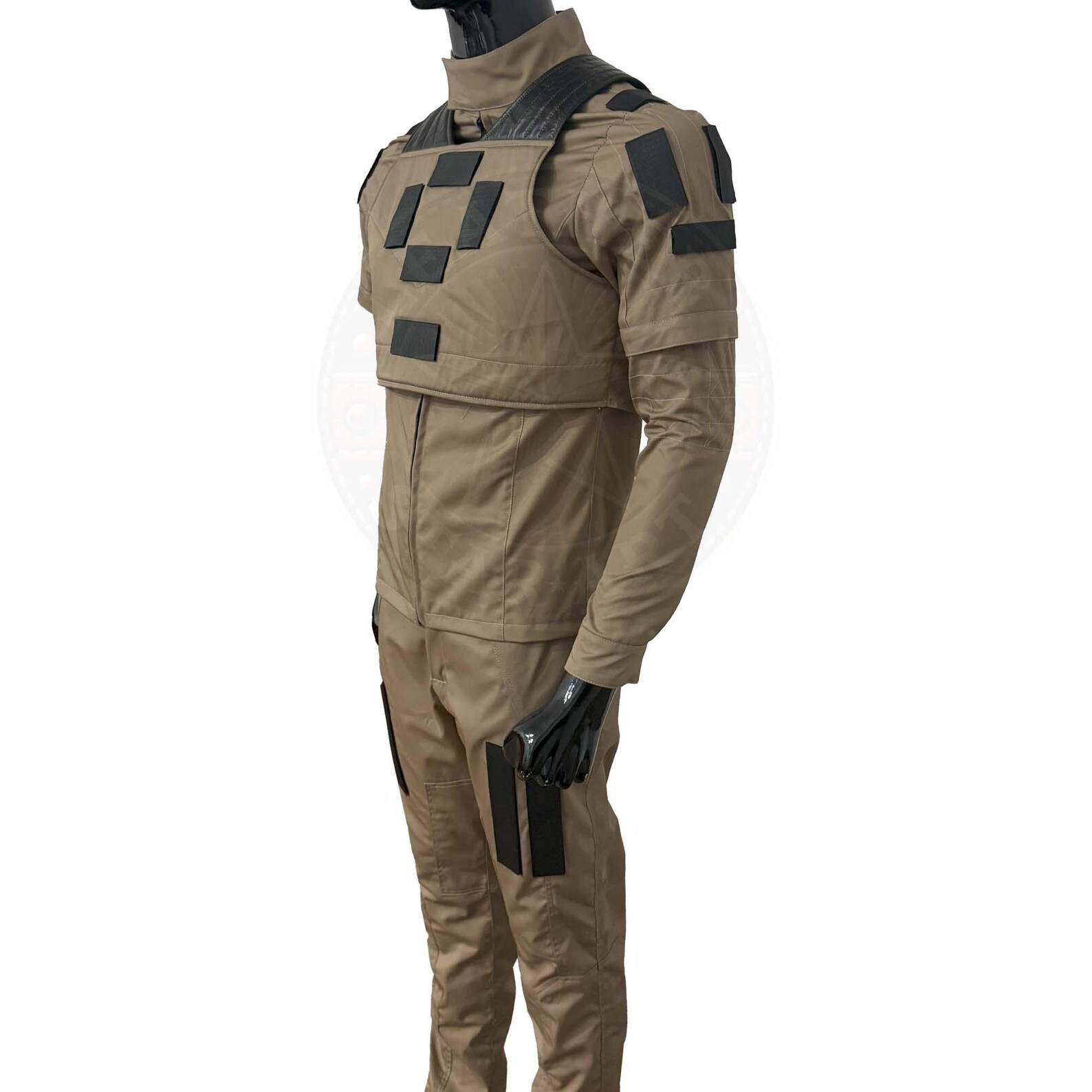 Tan Flight Suit – Custom 3-piece Soft Parts Set | Undersuit Shirt ...