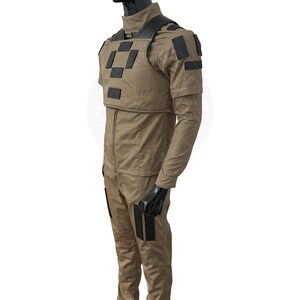 Tan Flight Suit – Custom 3-piece Soft Parts Set | Undersuit Shirt ...