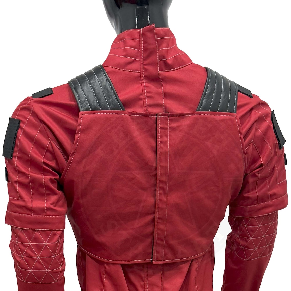 Red Flight Suit Cosplay: Handmade 3-piece Bounty Hunter Outfit - Etsy