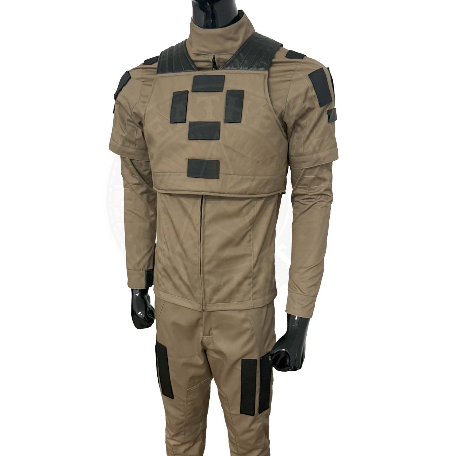 Tan Flight Suit – Custom 3-piece Soft Parts Set | Undersuit Shirt ...