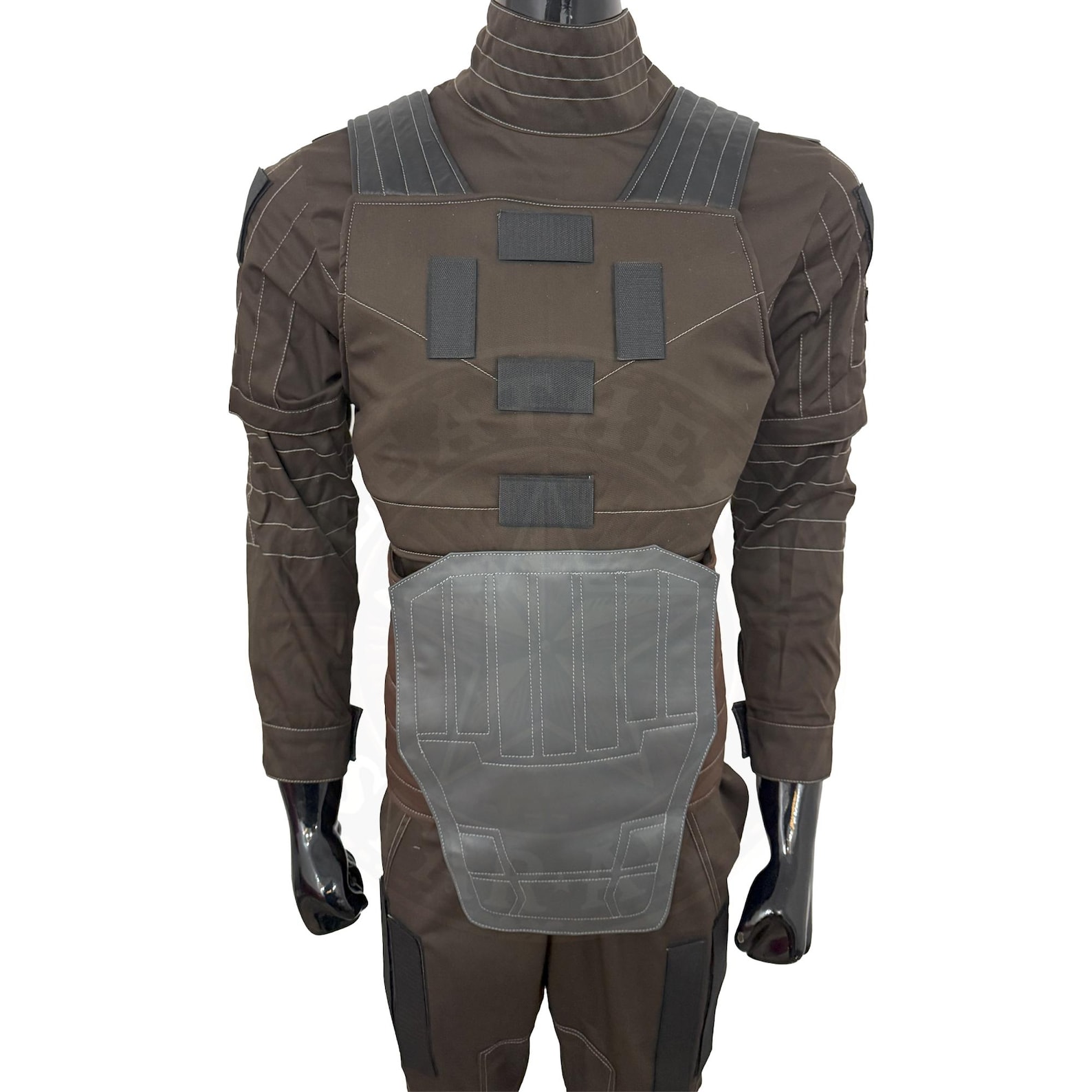 Handcrafted Brown Flight Suit Cosplay: Custom Fit Flak Vest ...