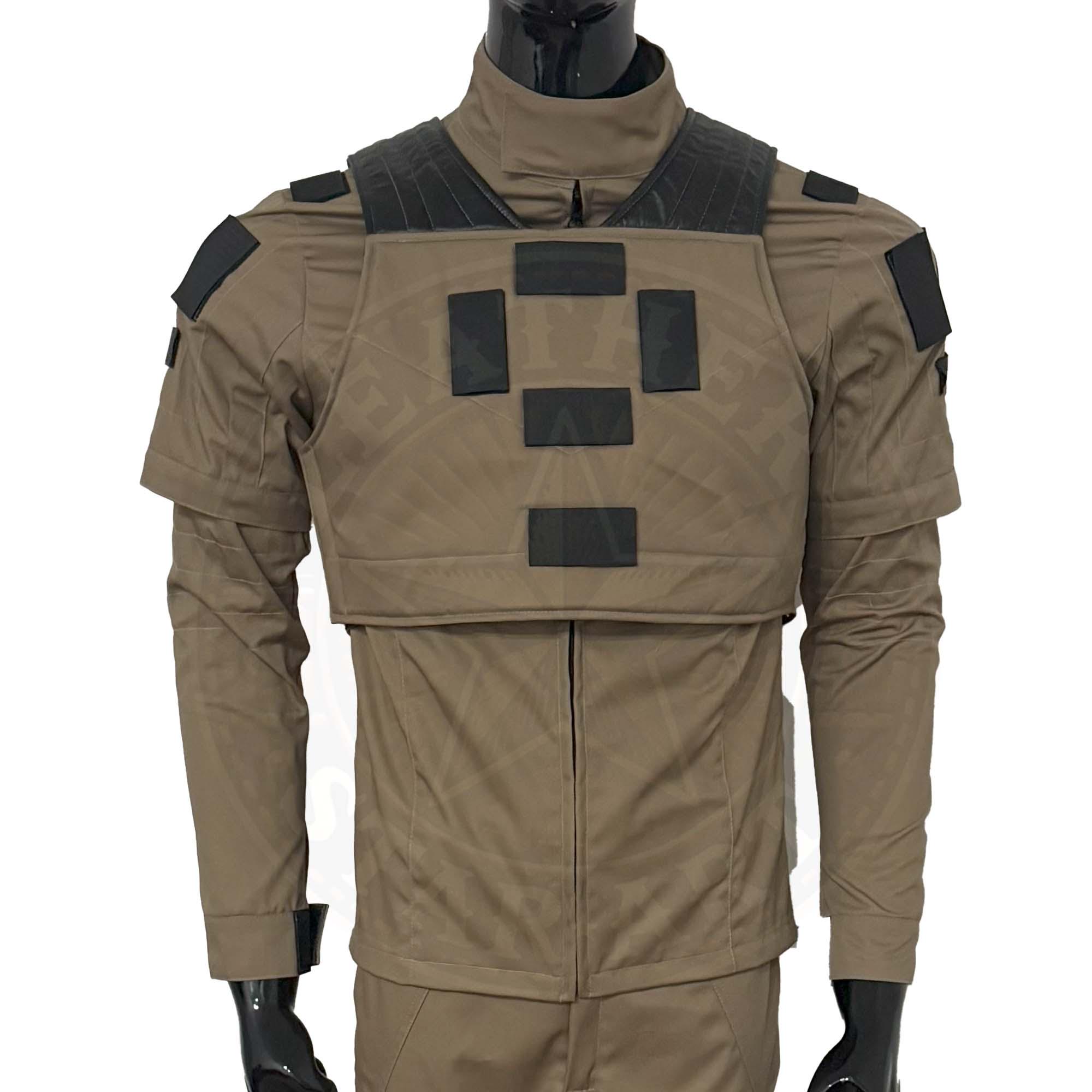 Tan Flight Suit – Custom 3-piece Soft Parts Set | Undersuit Shirt ...