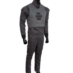 Gray Flight Suit Cosplay Set: Custom Tailored Flak Vest & Cummerbund - Etsy