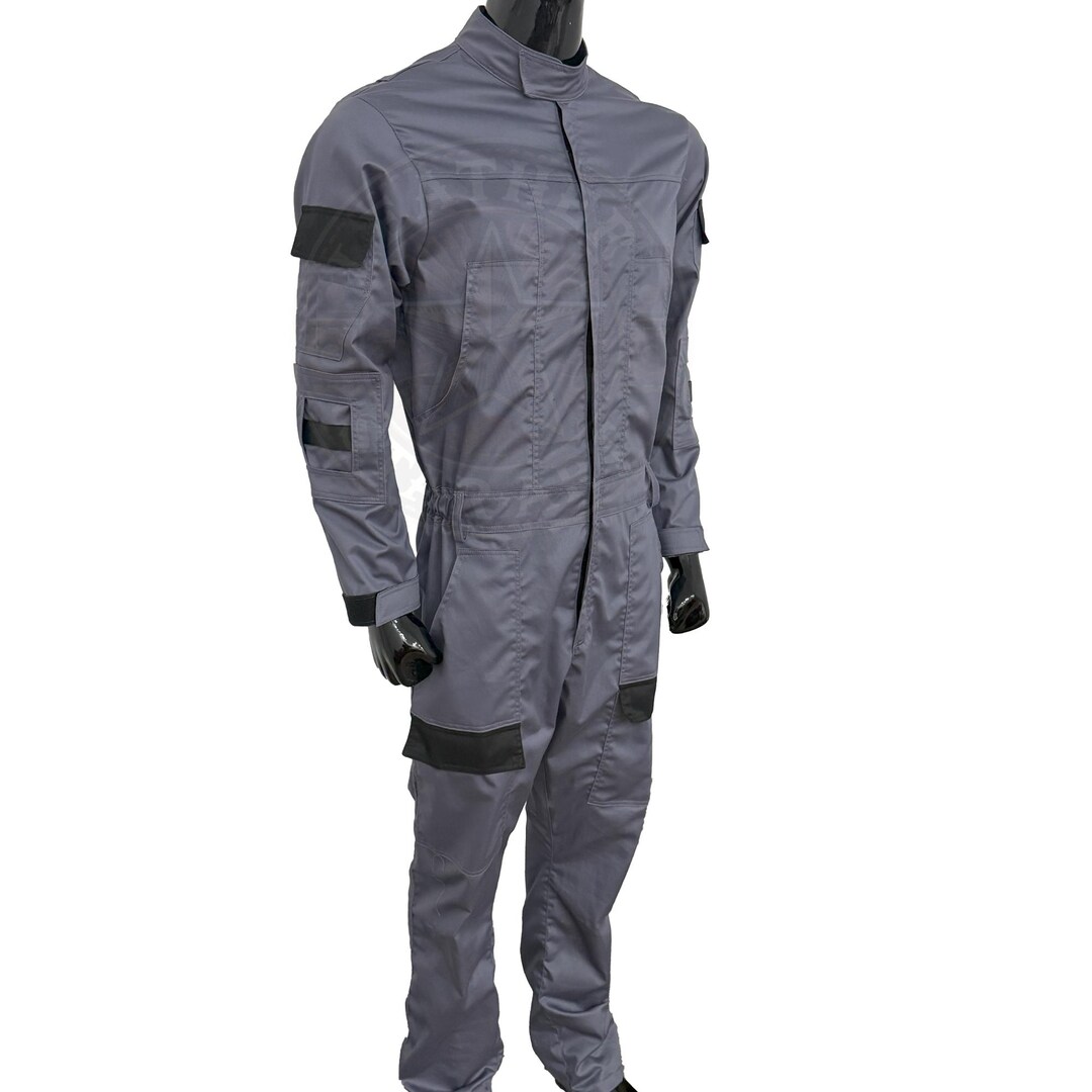Handmade Tailored Pilot Flight Suit Customizable Cosplay Space Pilot ...