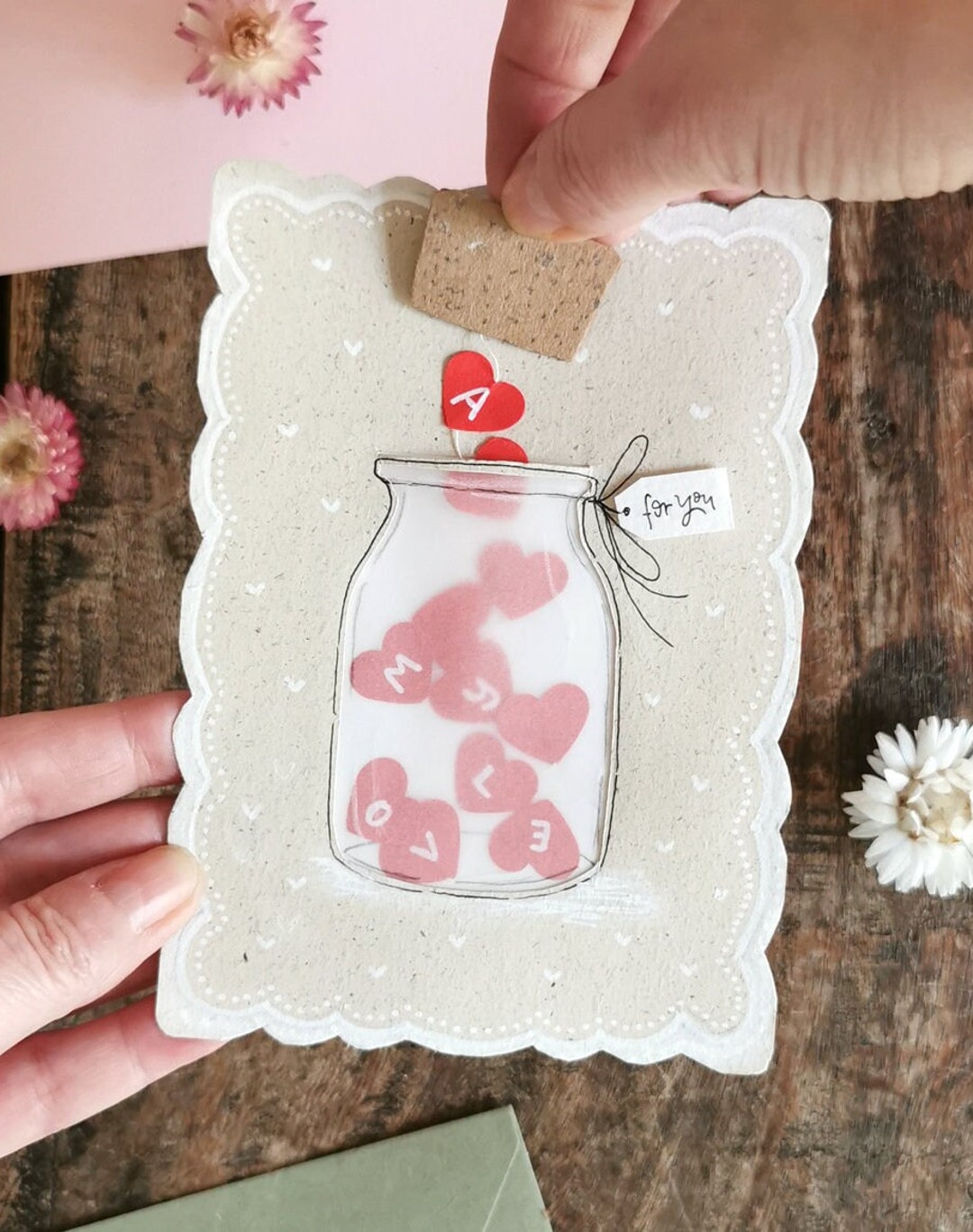 "love in a Jar" Craft Template to Print and Make Yourself. Mother's Day ...