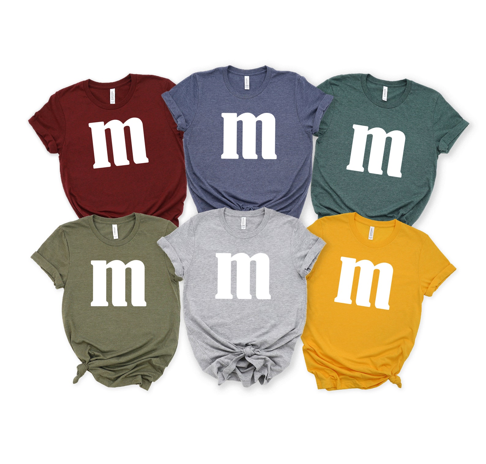 M & M Shirt Matching Costume Shirt M and M Shirt Halloween - Etsy