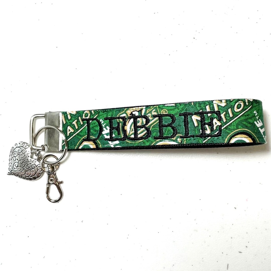 University of North Carolina, Charlotte, UNCC Key Chain. Personalized ...