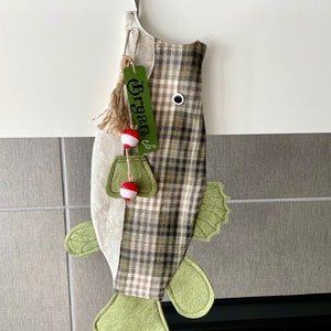 DIGITAL Bass Christmas Stocking PATTERN - Etsy